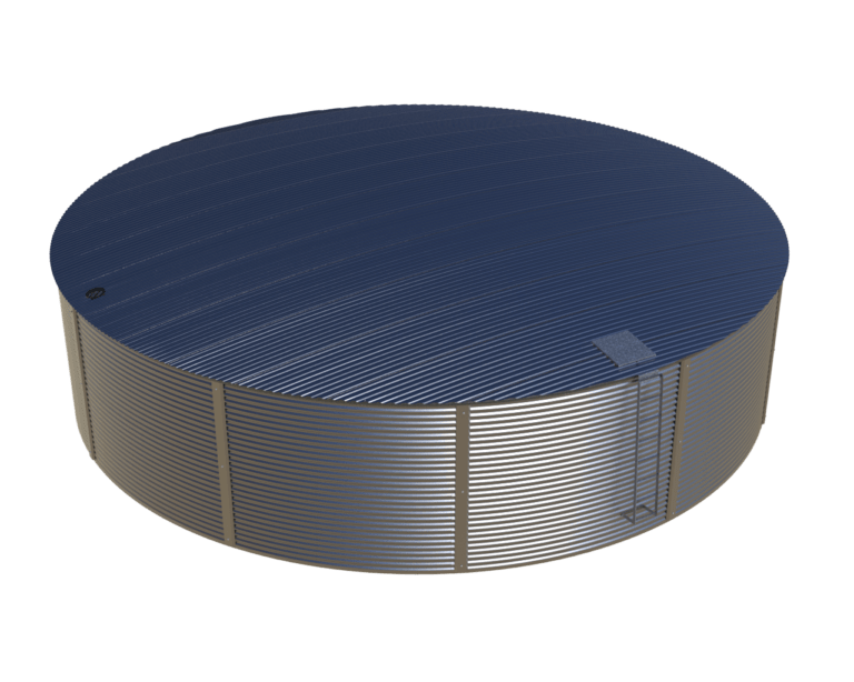 20,000 Litre Aqualine Steel Liner Tank - Bushman Tanks