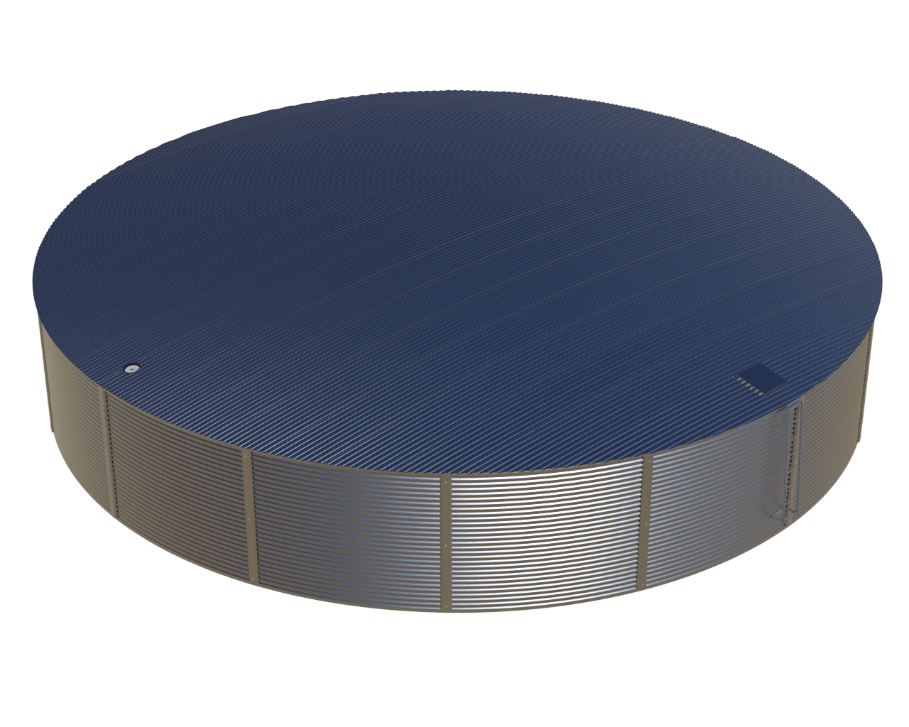 280,000 Litre Steel Water Tank | Bushmans Aqualine Tanks