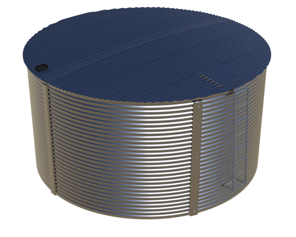 3,800 Litre Industrial Bund - Bushmans Industrial Tanks