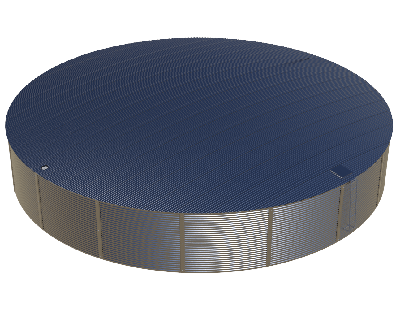 320,000 Litre Steel Water Tank | Bushmans Aqualine Tanks