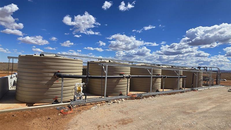 46,400 Litre Industrial Round Tank - Bushmans Industrial Tanks
