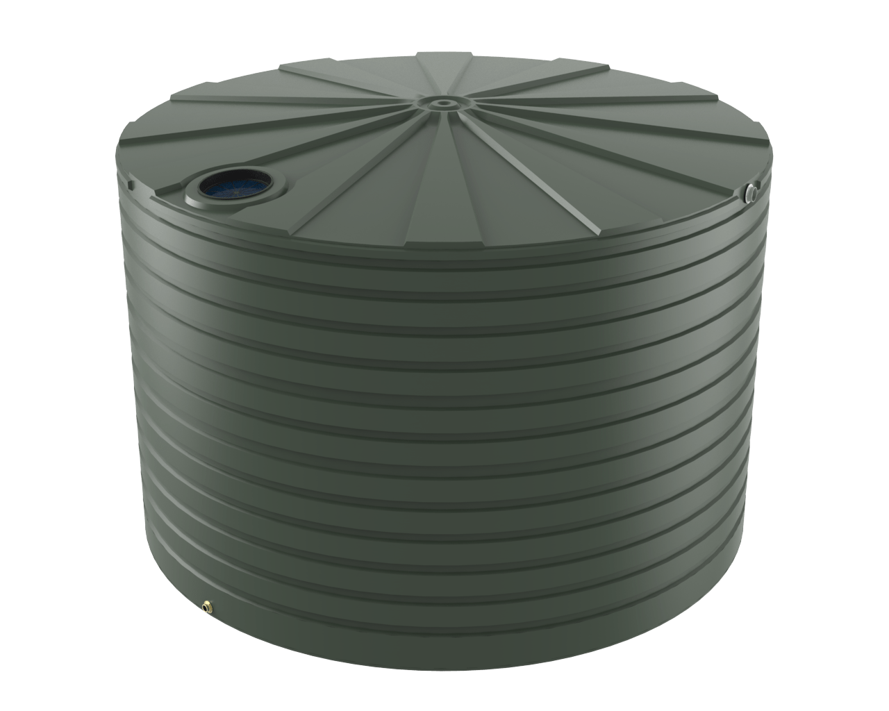 46,400 Litre Round Stormwater Tank - Bushmans Industrial Tanks
