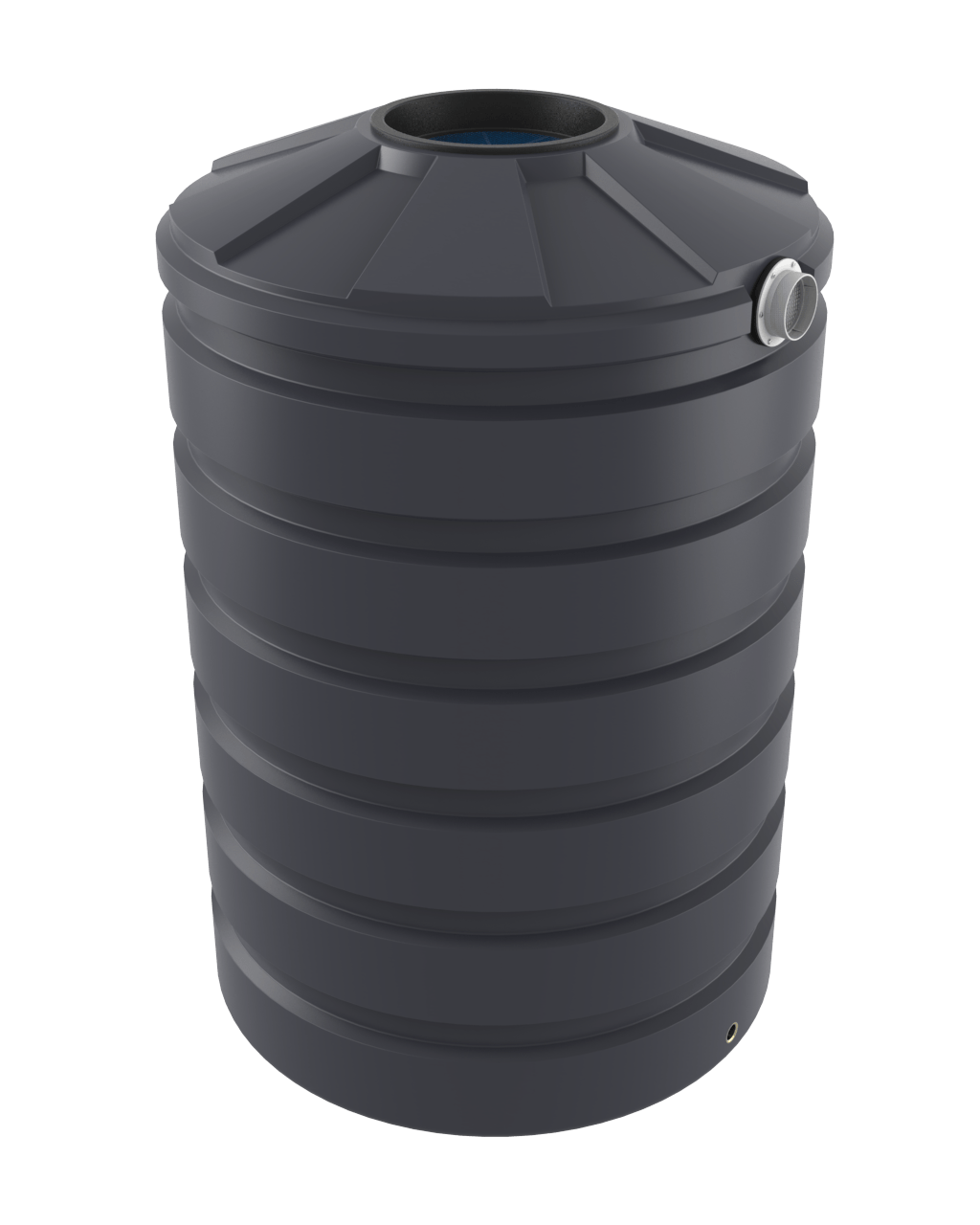 1,200 Litre Industrial Round Tank - Bushmans Industrial Tanks