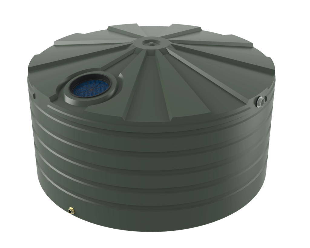 46,400 Litre Round Stormwater Tank - Bushmans Industrial Tanks