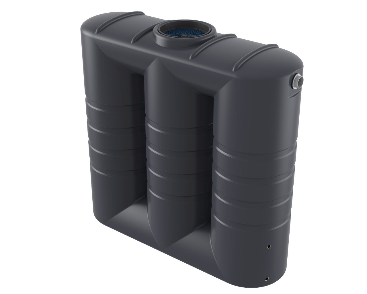 2,000 Litre Industrial Slimline Tank - Bushmans Industrial Tanks