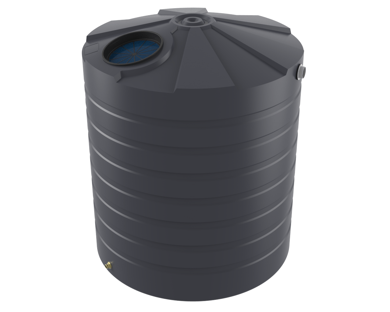 5,000 Litre Industrial Tall Tank - Bushmans Industrial Tanks