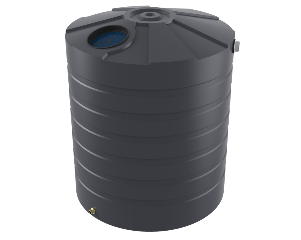 15,000 Litre Domed Storm Water Tank - Bushman Tanks
