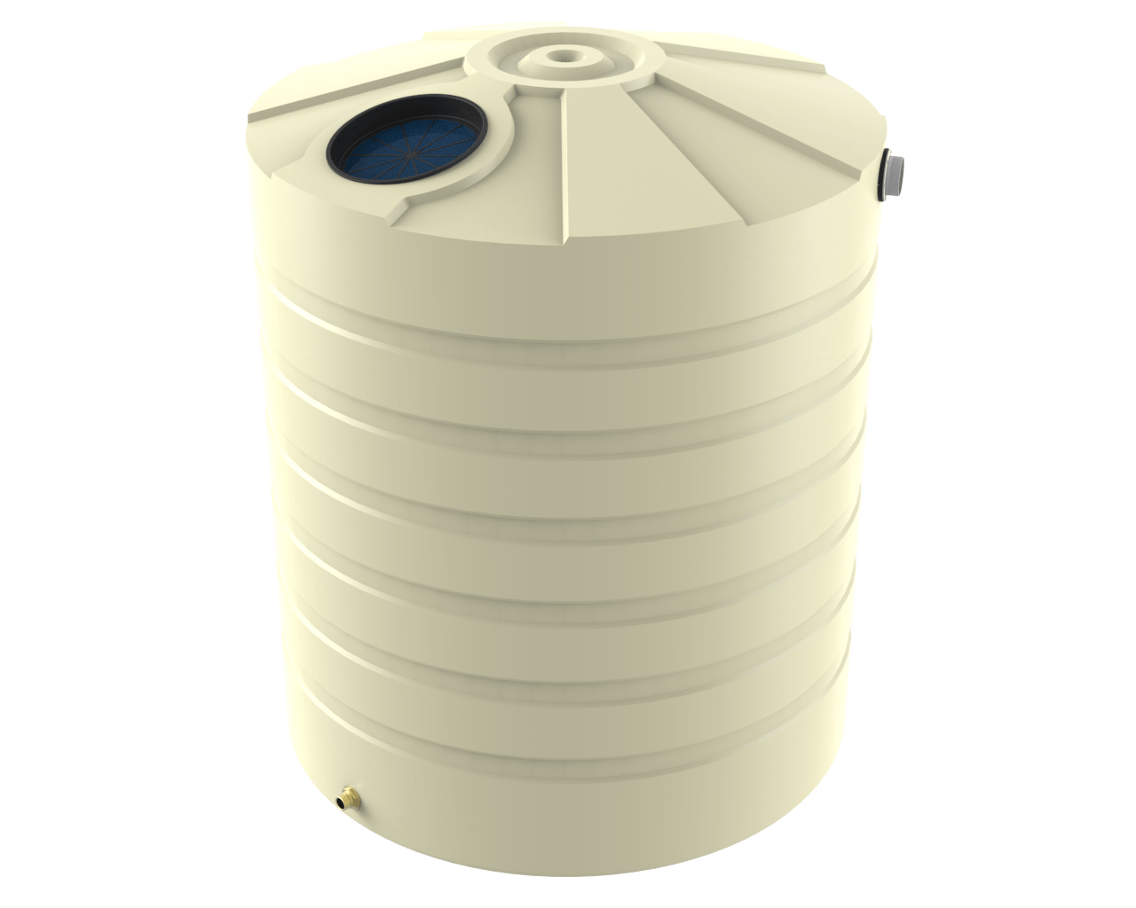 3,250 Litre Tall Water Treatment Tank - Bushmans Industrial