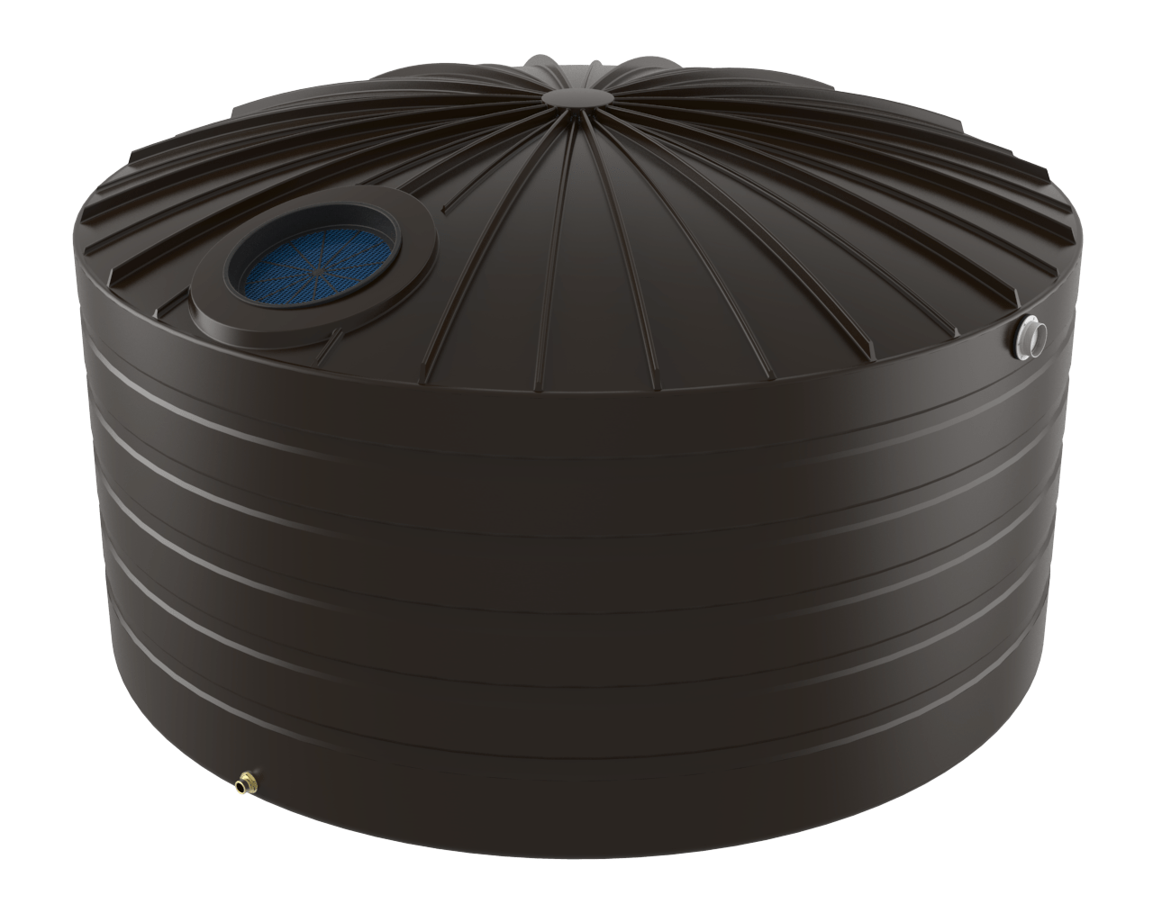 10,000 Litre Squat Chemical Tank - Bushman Tanks