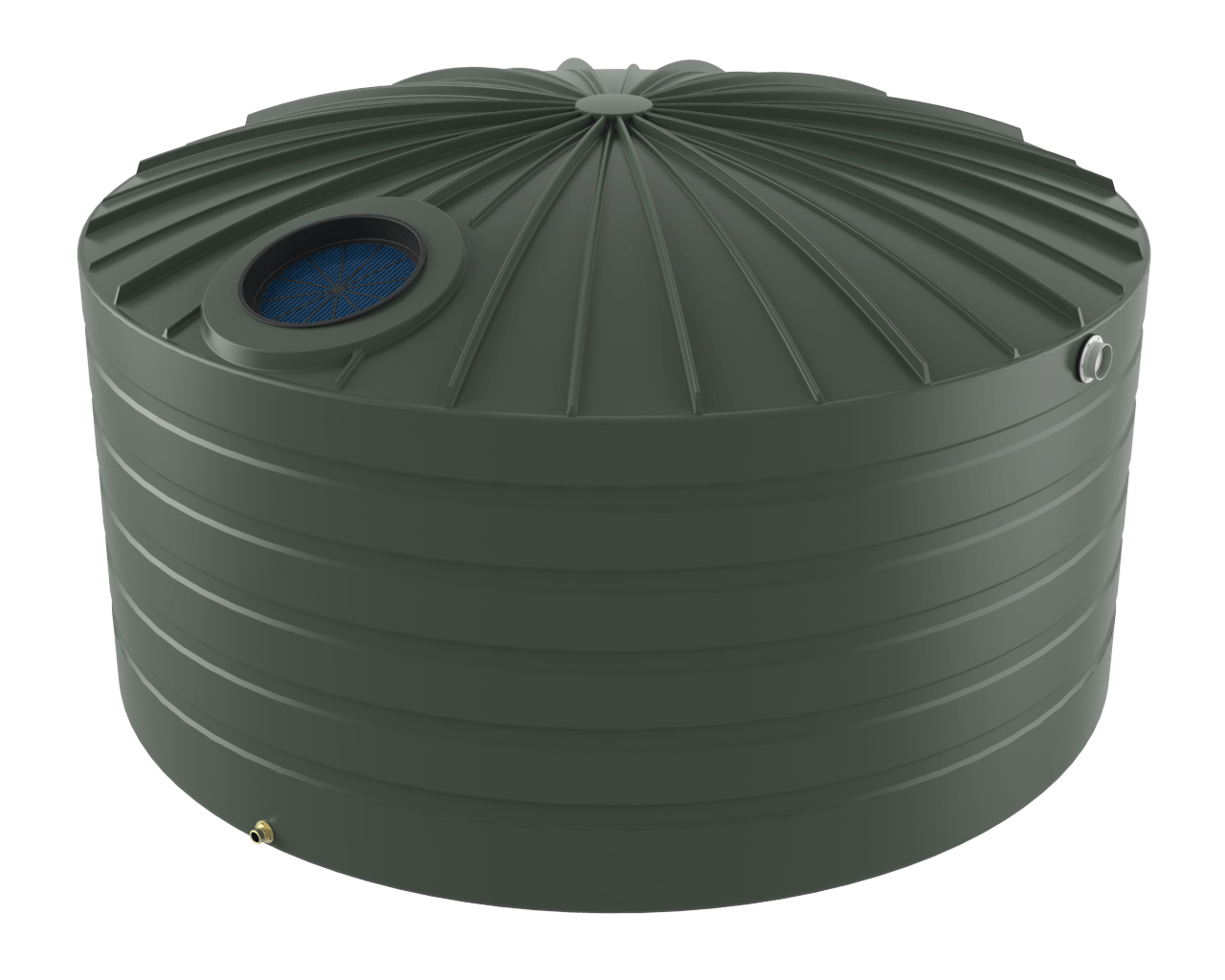 10,000 Litre Squat Stormwater Tank - Bushmans Industrial Tanks