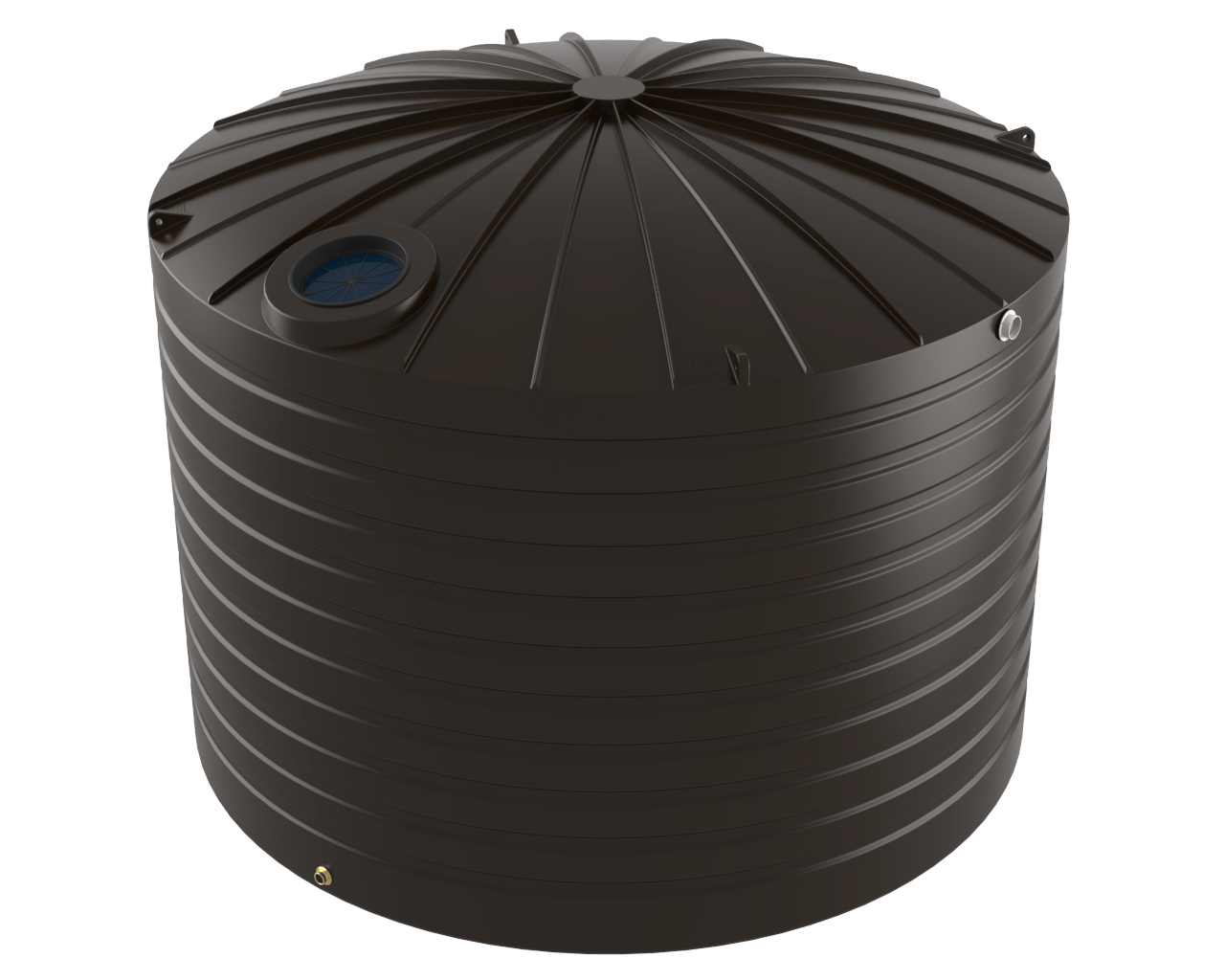 30,000 Litre Round Domed Chemical Tank - Bushmans Tanks