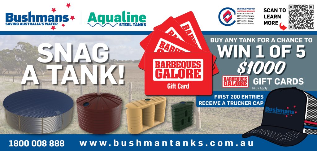 Water Tanks Specials: Bushmans Spring Promotion