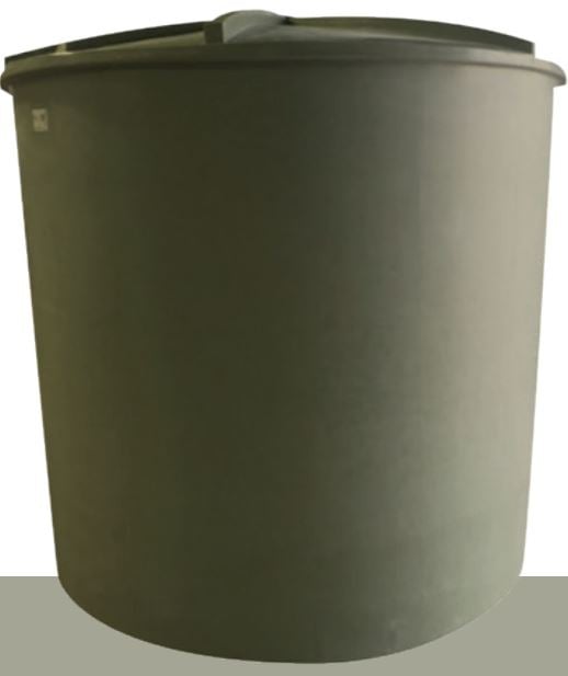 5,000L (1111 Gal) Stackable Poly Rainwater Tank - Bushman Tanks