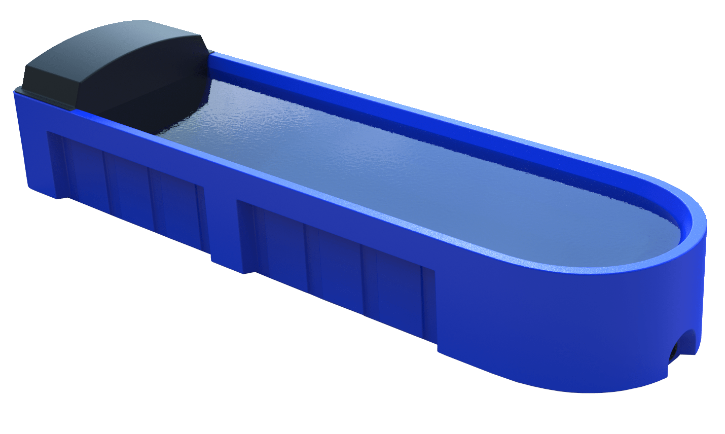 300L Rectangular Ballast Trough