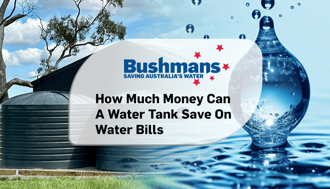 How Much Money Can A Water Tank Save On Water Bills - Bushman Tanks